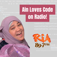 Ain Loves Code Coding Jobs Interview with Saffwan Shah on RIA 89.7 FM | RadioCut