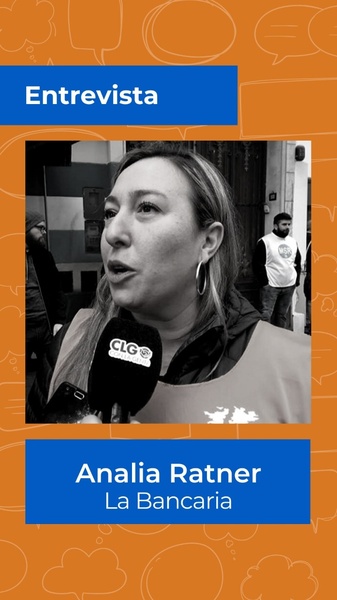 Analía Ratner Secretaria General De La Bancaria Rosario Habla En Clg