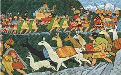 Kevin Lane: " En el Incanato tremendas caravanas de animales cruzaban ...