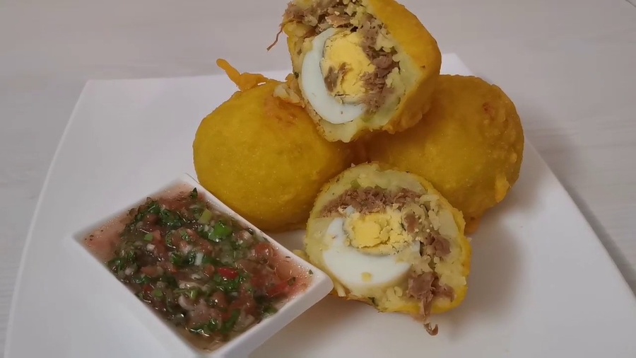 Papa Rellena Colombiana